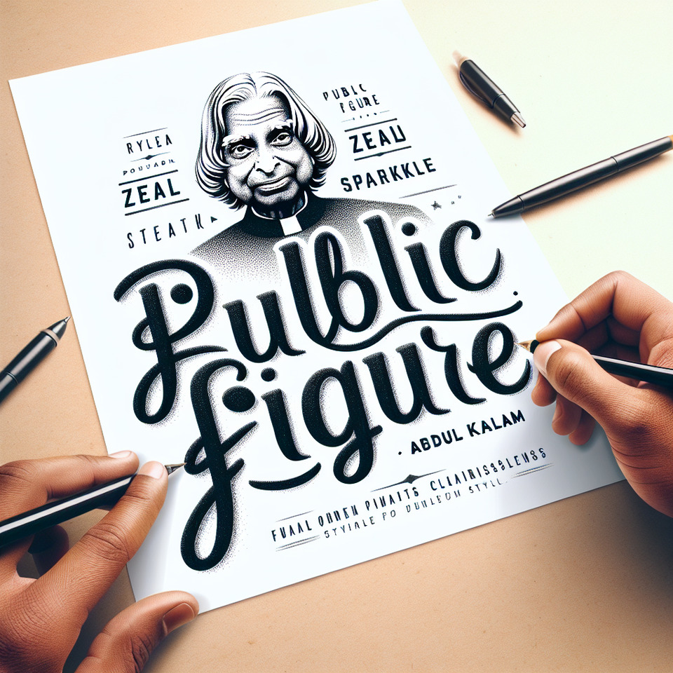 Efek Teks Generate an engaging with a full handwritten on a clean white ...
