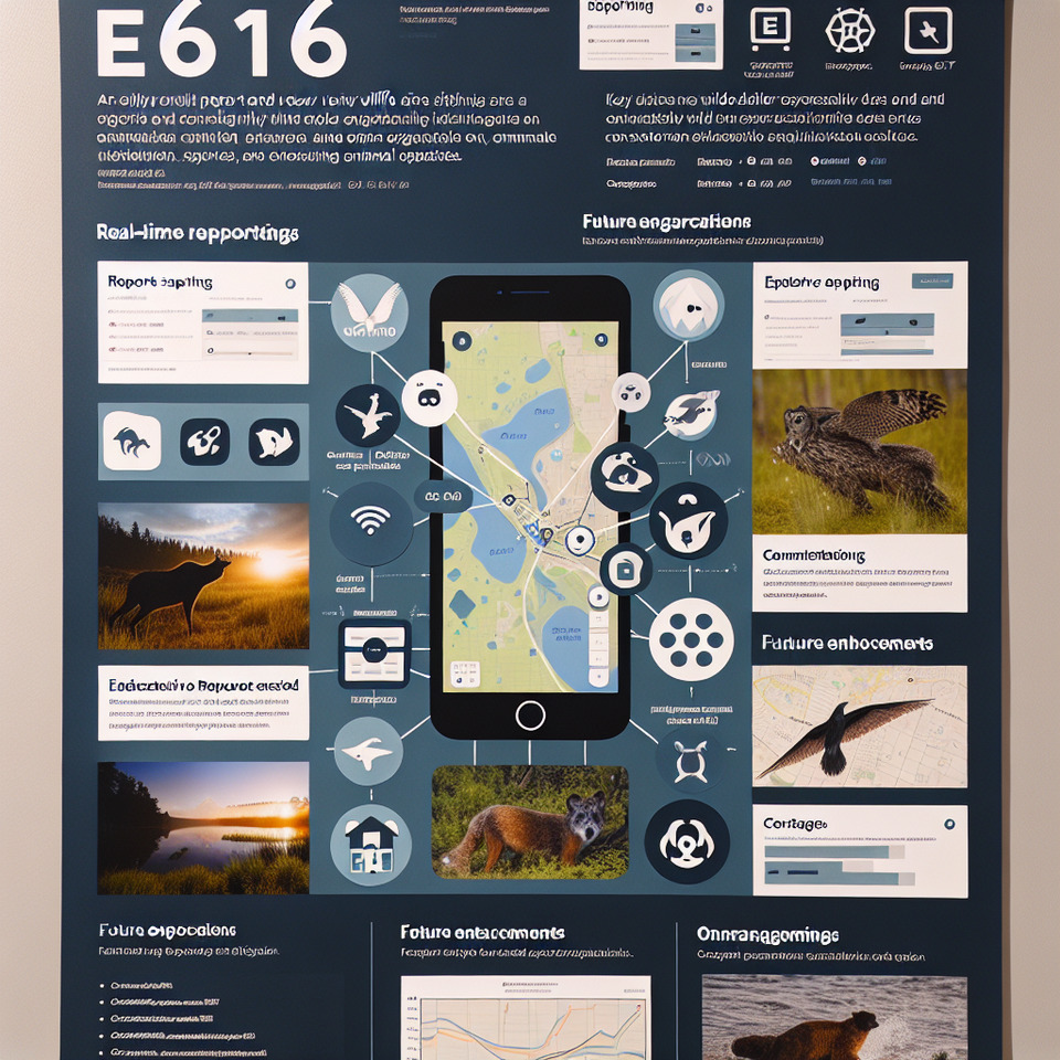 AI が生成した **E616: Innovations in Wildlife Conservation**,,**Project ...