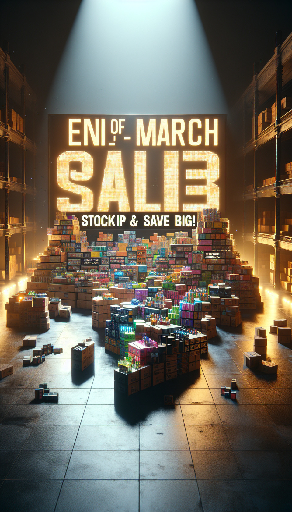 AI が生成した Stock Up & Save Big! March Closing Sale at Shiv Pardawala ...