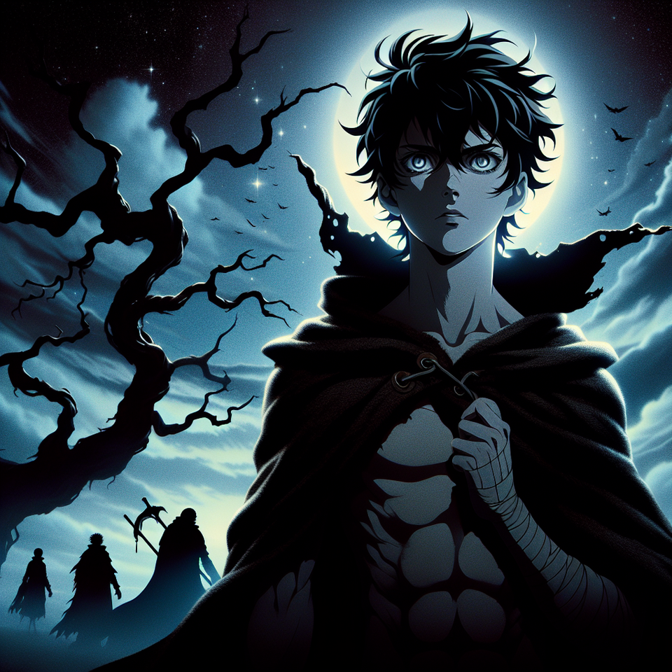 Efek Teks ARJUN, cinematic, dark fantasy, anime yang Dihasilkan AI - Seapik