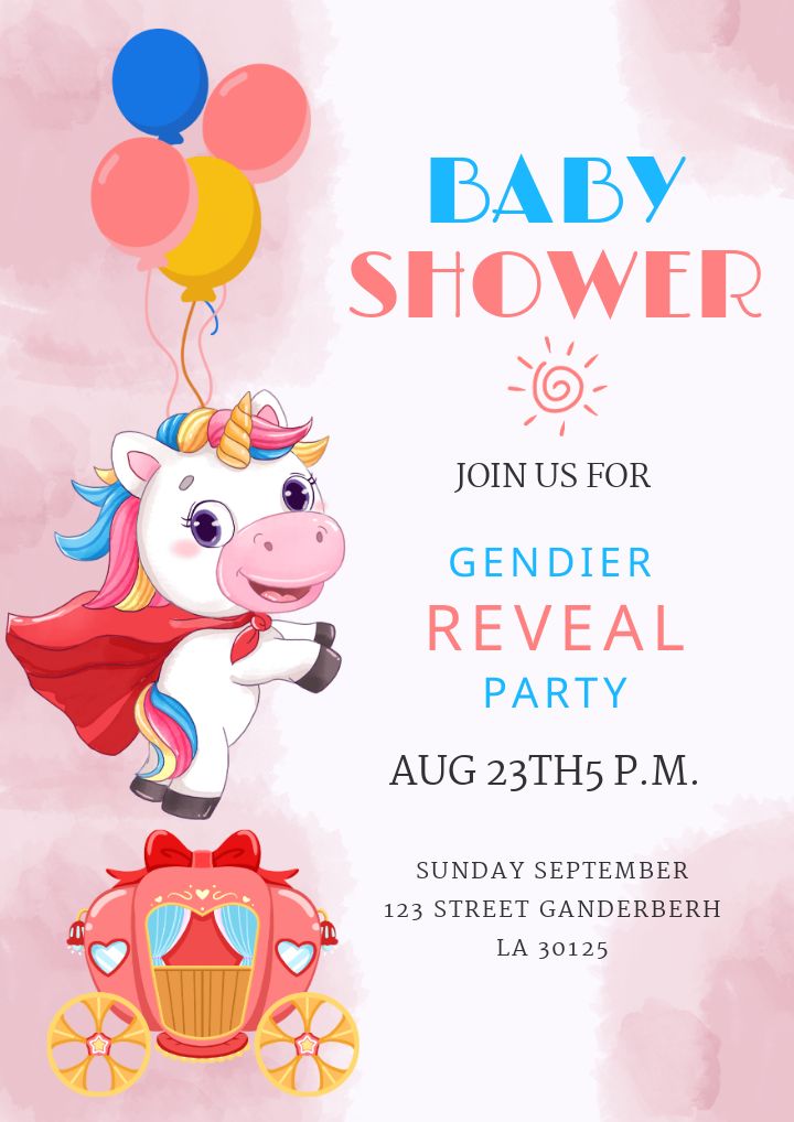 Best Pink invitation Templates, Free Editable Online - Seapik